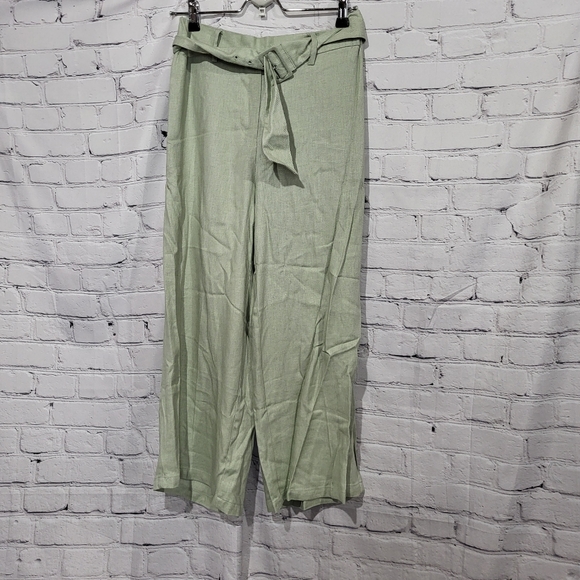 Rachel Zoe | Pants & Jumpsuits | Rachel Zoe Linen Blend Pants Wide Leg ...